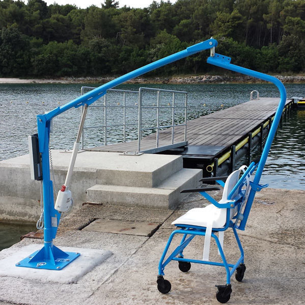 Sollevatore per piscina fisso - F145 - Digi Project - per persone a ...