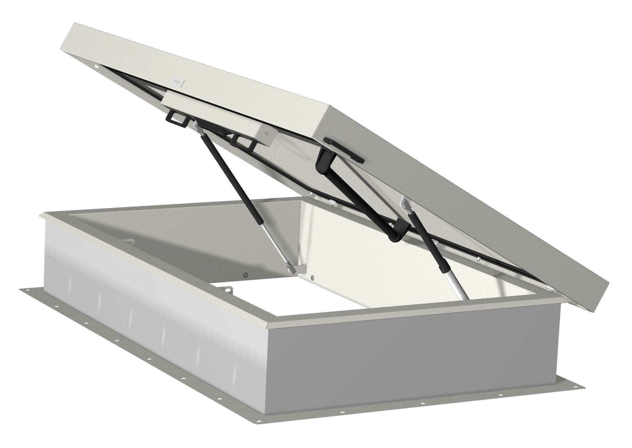 Botola per tetto - DL159 - Staka - rettangolare / in acciaio inox / da ...