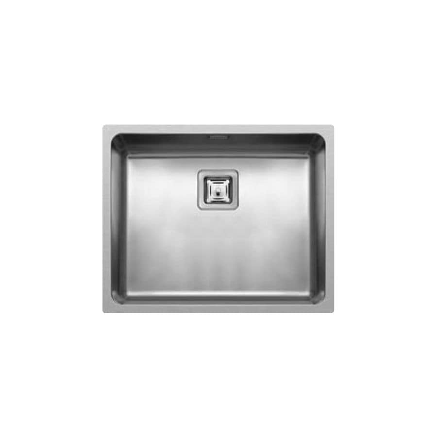 Lavello a 1 vasca - W-SQUARE 500 - ELLECI - senza gocciolatoio / in acciaio inox / da incasso