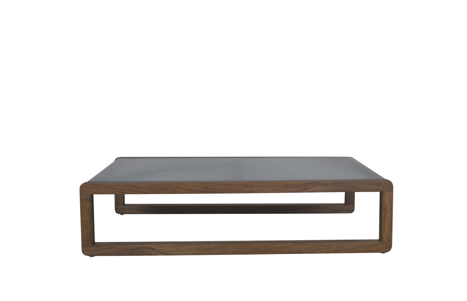 Tavolino basso contemporaneo - DUAL - Il Giardino di Legno - in teak ...