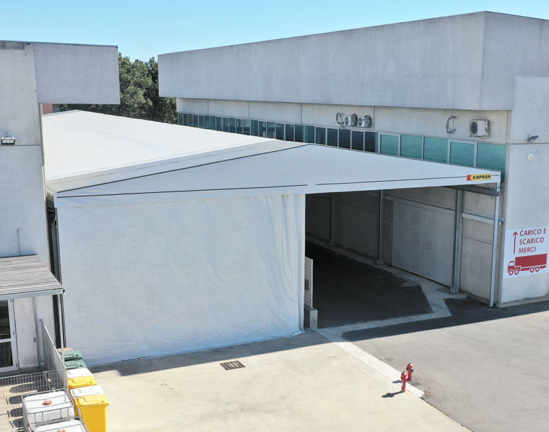 Capannone prefabbricato - CONNECTING - KOPRON - in acciaio galvanizzato ...