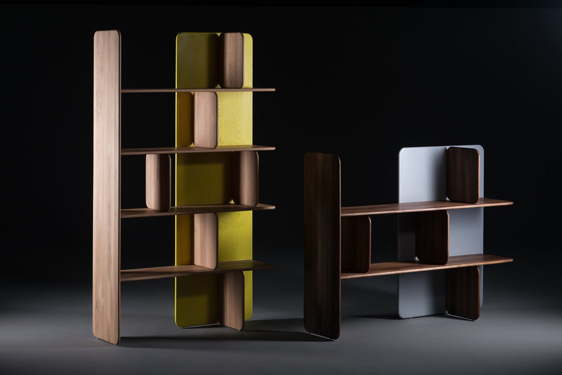 Scaffale moderno - SOFT by Regular Company - Artisan Solid Wood ...