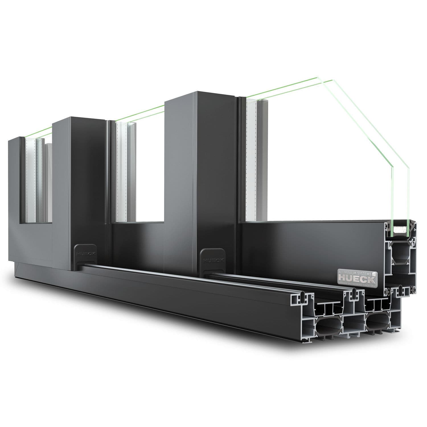 Sistema scorrevole per porta - VOLATO SLS 075 - Hueck System GmbH & Co ...