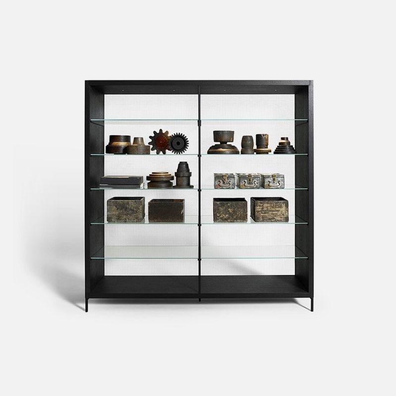 Scaffale moderno - Combi - DePadova - in rovere / impiallacciato in ...