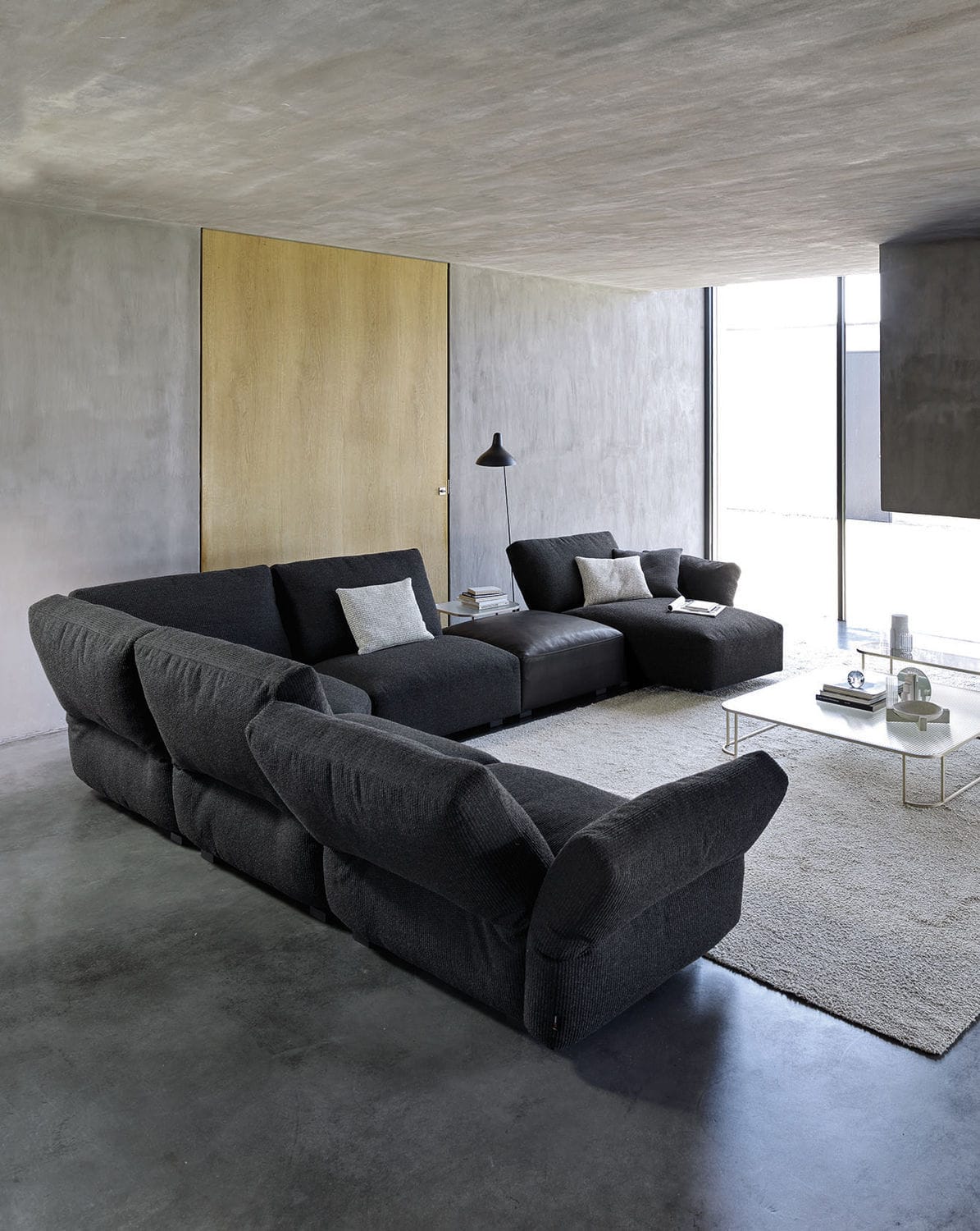 Divano modulare - HAB - desiree divani - contemporaneo / in tessuto ...