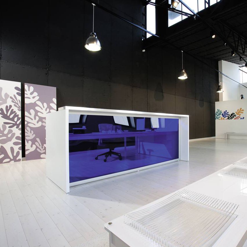 Banco reception d'angolo - EOS - ALEA - modulare / in laminato / in ...