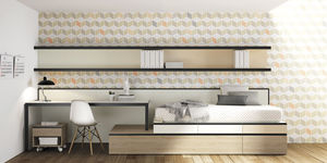 Cameretta bianca - ZARAUTZ JUVENILE COMPOSITION - Lagrama - in legno / unisex