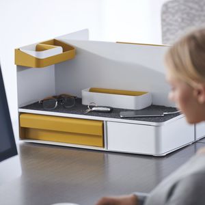Contenitore per cancelleria - MOBILE CUBBY TRAYS - Teknion