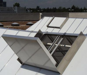 Botola di evacuazione fumi in alluminio - PHOENIX DUO - AIRSUN - in ...