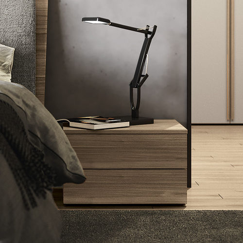 Comodino moderno - KEITH - Febal Casa - in melaminico / rettangolare ...