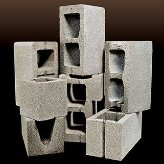 Blocco di calcestruzzo forato - brampton brick - leggero / per muro ...