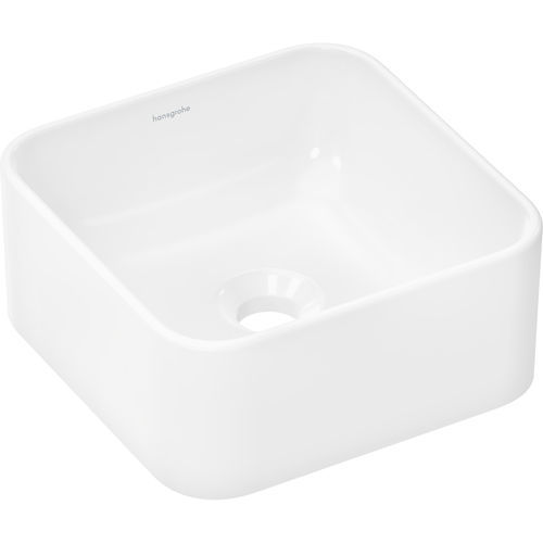 Lavabo da incasso - 61074450 - hansgrohe - in ceramica / lucido / senza ...