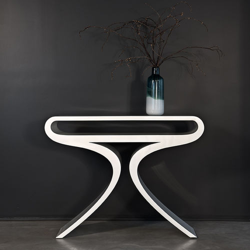 Consolle moderna - FLORA - R&J Luxe Furniture - in acciaio / con ...