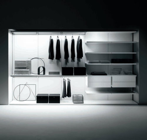 Cabina armadio modulare - ANTIBES BOISERIE - Boffi - con fissaggio a muro / contemporanea / in ...