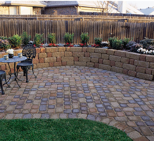 Blocco di calcestruzzo pieno - MERITA STONE - PAVESTONE - per ...