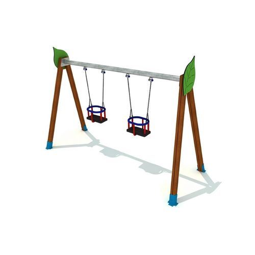 Altalena in gomma - CLDU-002 - DEPORTES URBANOS - in acciaio / in EPDM ...