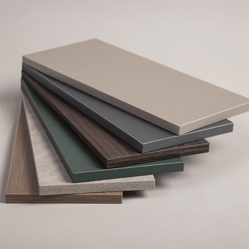 Pannello melaminico da parete - MFC - DEBO - per interni / per ...