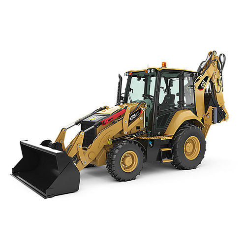 Terna a ruote indipendenti - 420F2 - CATERPILLAR - ergonomica / frontale