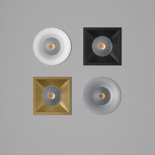 Downlight da incasso - LORO - LINEA LIGHT GROUP - LED / quadrato / IP44