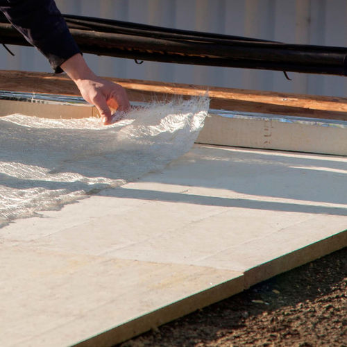 Isolante termo-acustico - HARDROCK® MULTI-FIX - ROCKWOOL - in lana di ...
