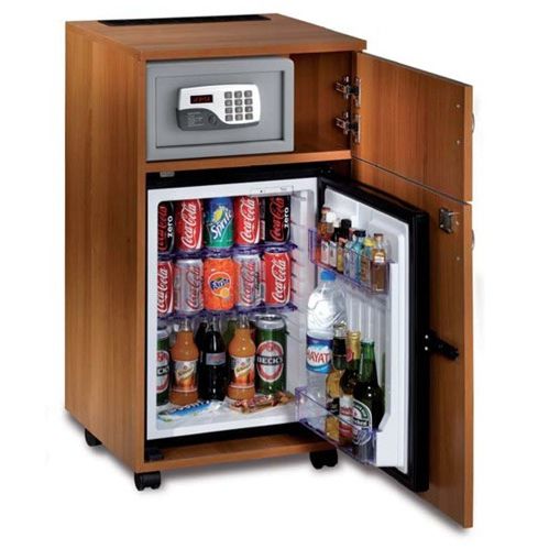 Mobile frigobar contemporaneo - F40MEL - TECHNOMAX - in legno tinto ...