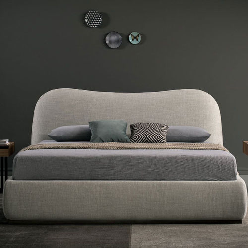 Letto king size - Aurore - Bodema - contemporaneo / imbottito / con ...
