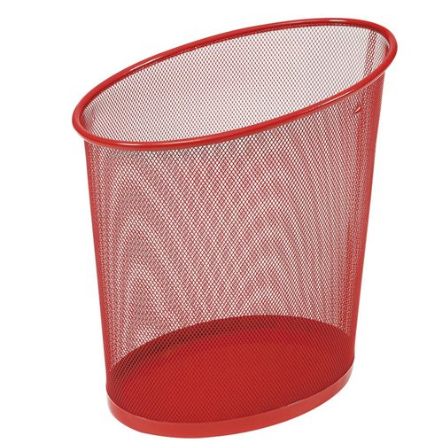 Cestino gettacarte in metallo - MESHCORB R - ALBA