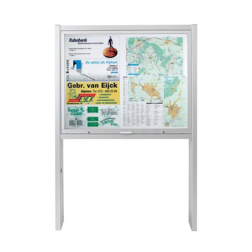 Cartello pubblicitario da parete - 1553 16xA4 DIN A0 - SDB Vitrinebouw ...