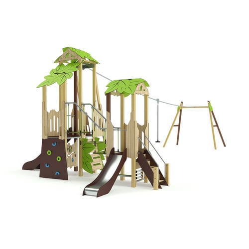 Teleferica per parco giochi - TYROLIENNE NATURE 2 TOURS - Transalp