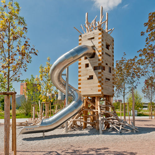 Scivolo girevole - BASEL - atlantics GmbH - per parco giochi / in ...