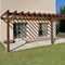 Pergola addossata - LA ROCHELLE - MODULAND - autoportante / in legno ...
