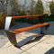 Tavolo da picnic contemporaneo - KARMA - Concept Urbain - in legno ...